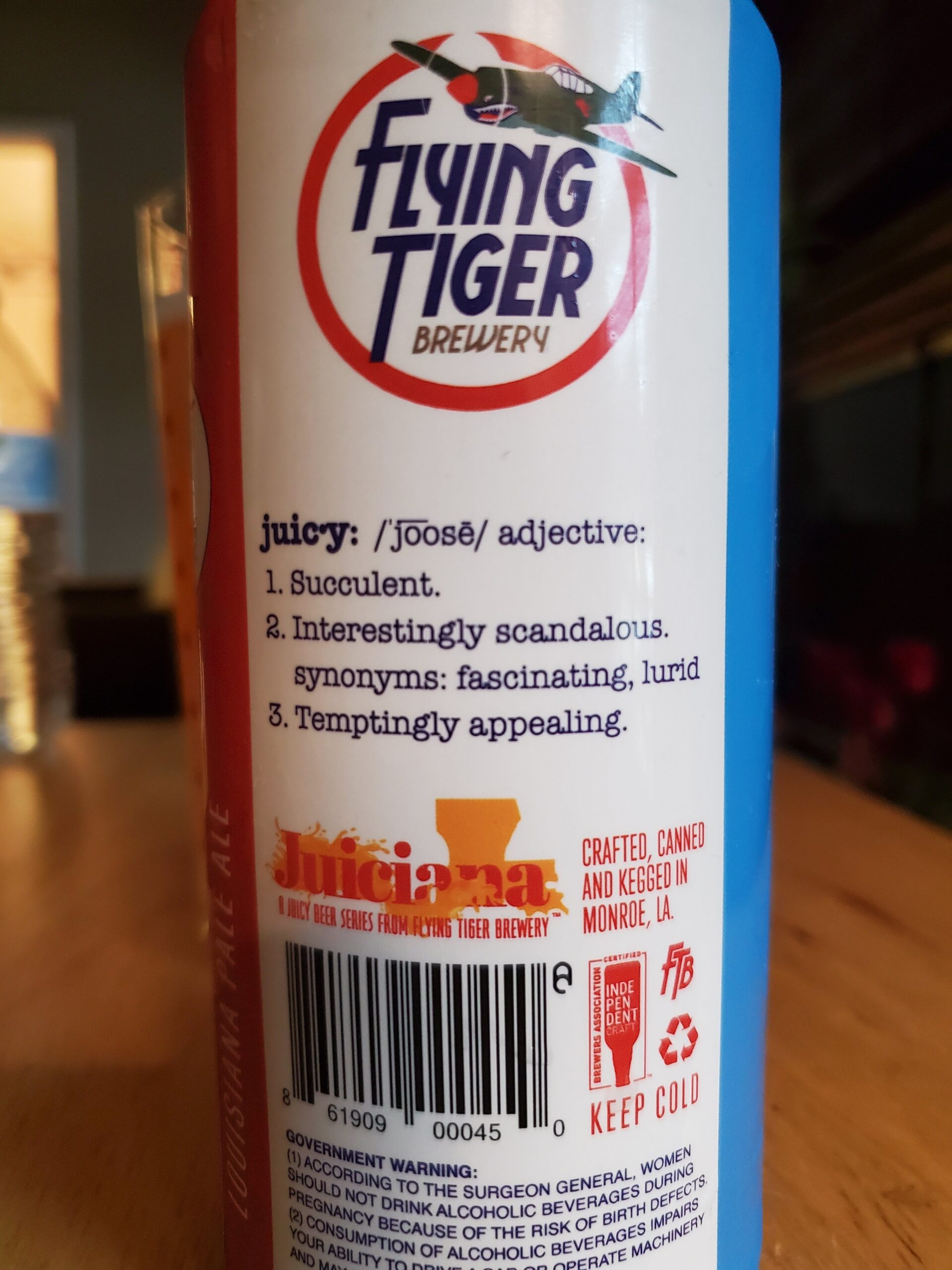 Flying Tiger Jucee | My Beer Pix