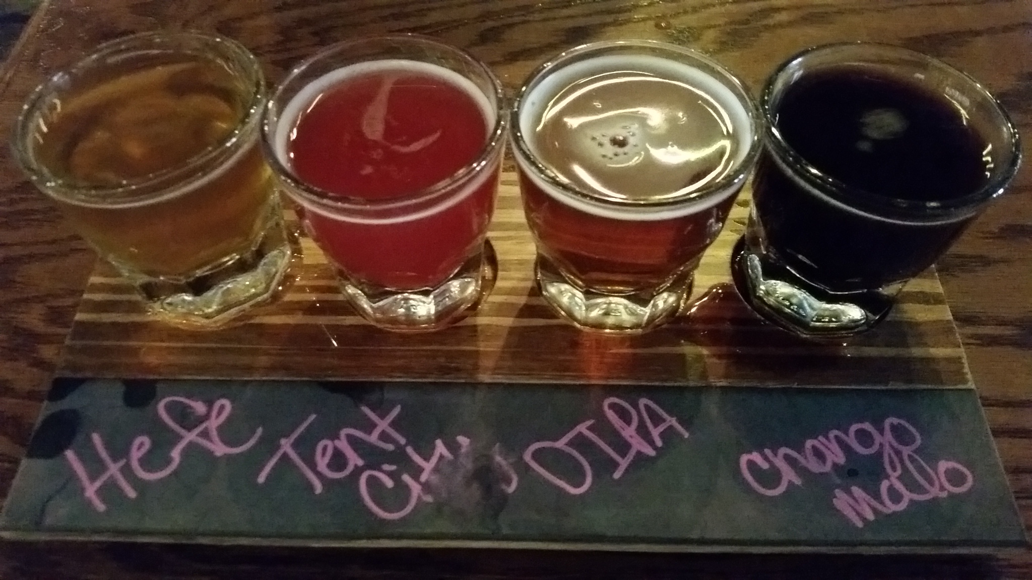 Prison Hill Brewing Tasters | My Beer Pix