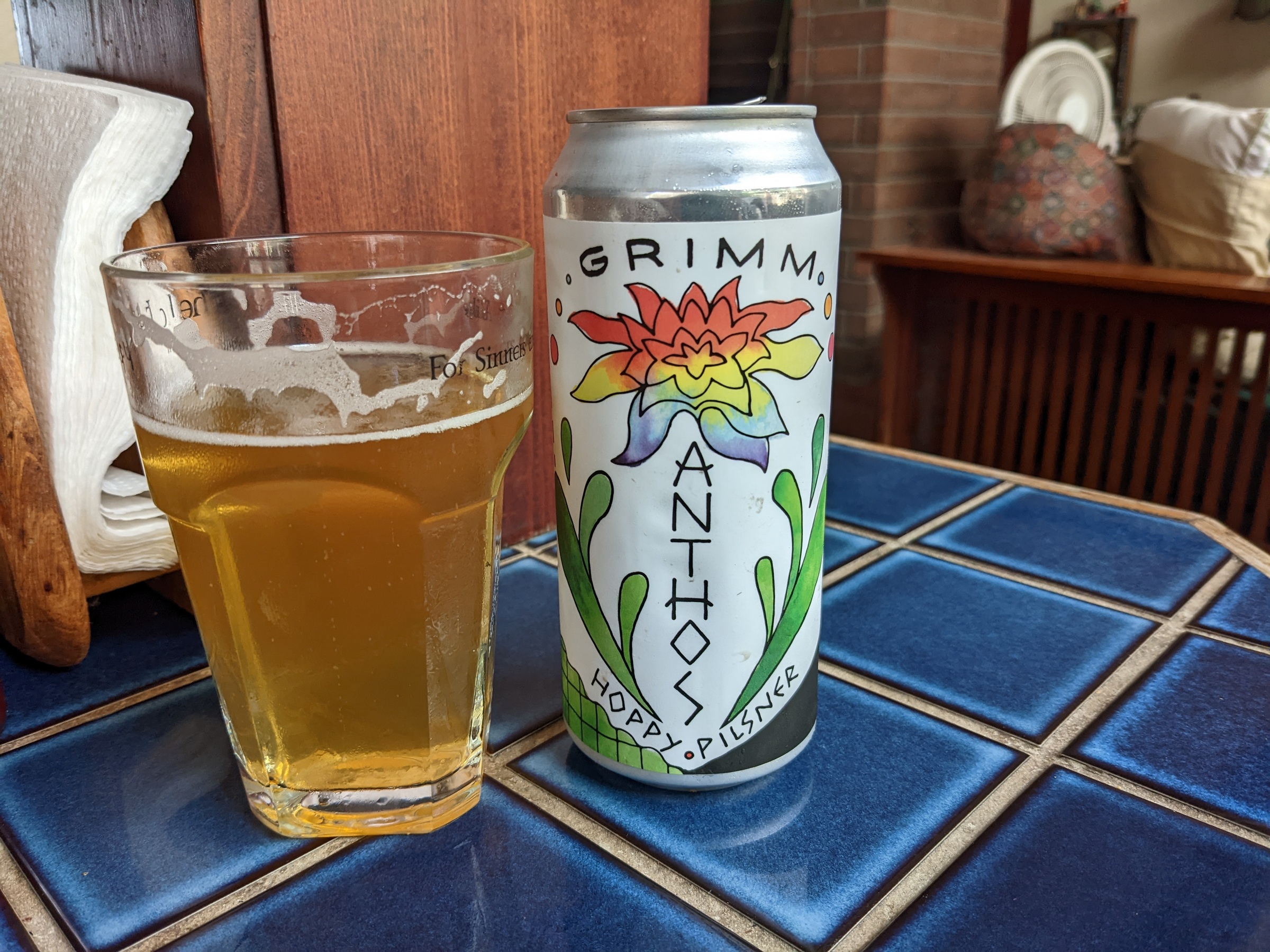 Grimm Anthos Hoppy Pilsner | My Beer Pix